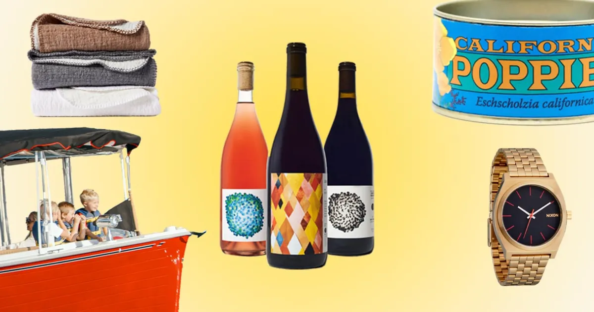 125+ Great Gift Ideas from California