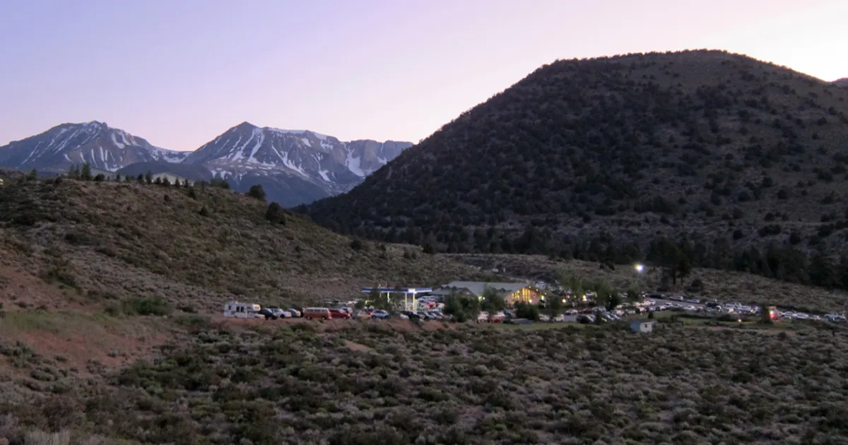 Climb to Yosemite National Park Via Highway 120